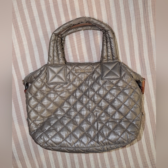 MZ Wallace | Bags | Mz Wallace Small Sutton Deluxe Quilted Top Handle ...